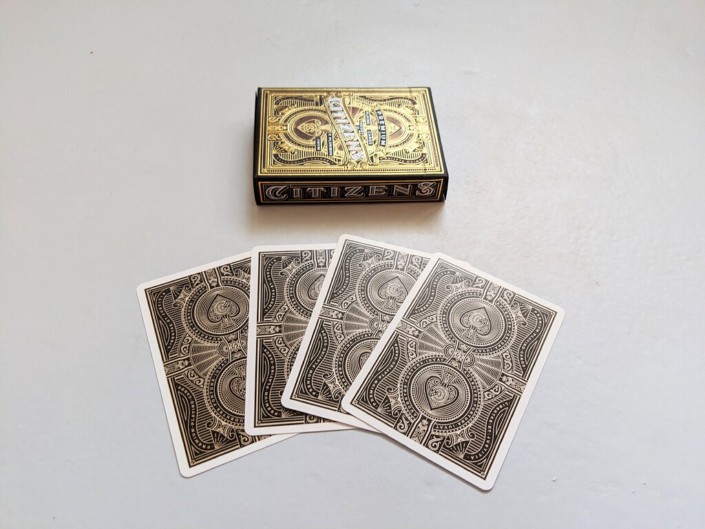 First Impression: theory11 Citizens Playing Cards - Reviews - Product Notes