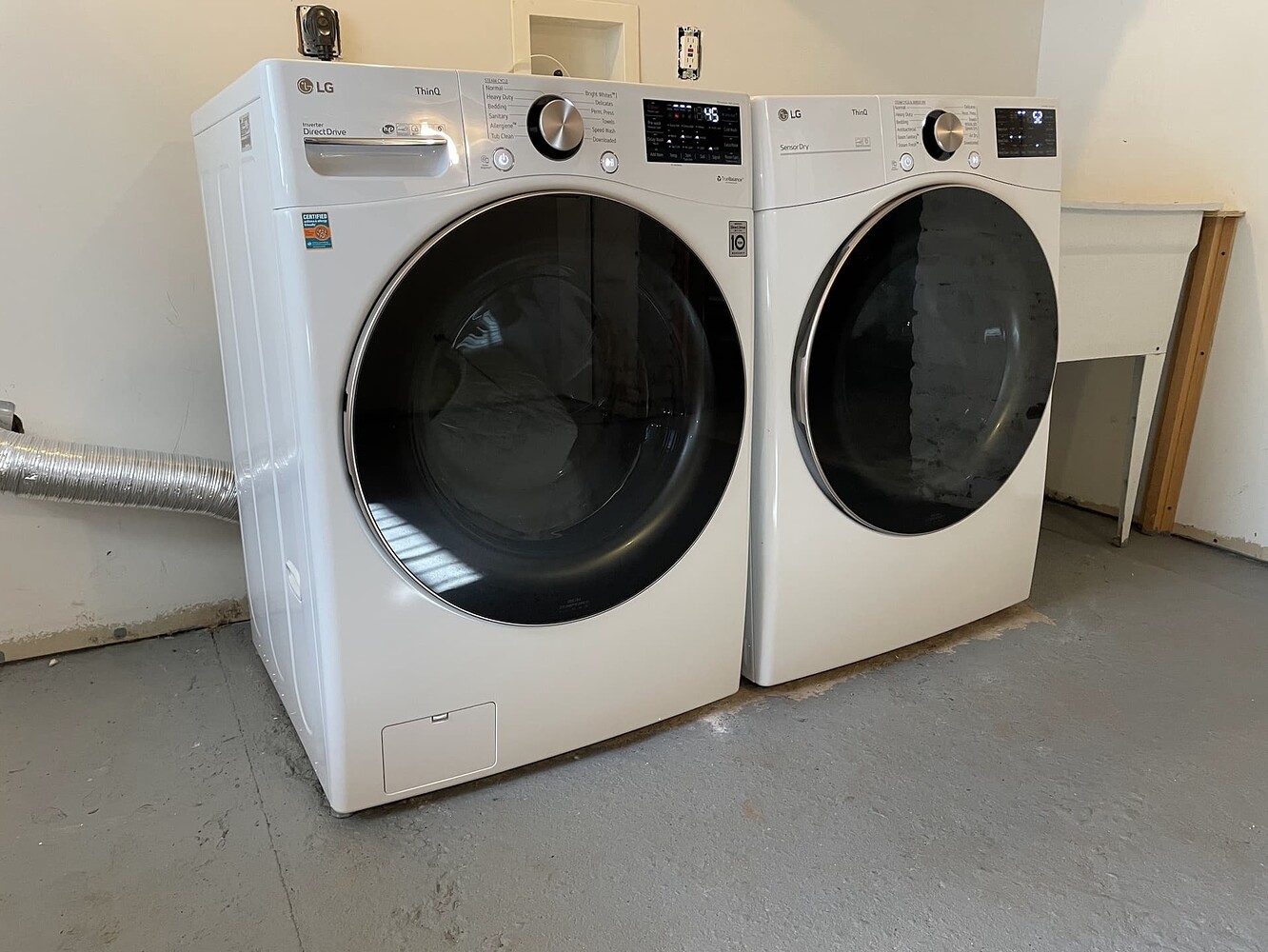 LG WM4000H washing machine and LG DLEX4000W dryer - Reviews - Product Notes